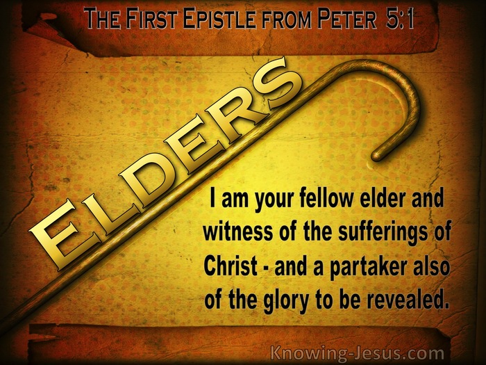 What Does 1 Peter 5 1 Mean 